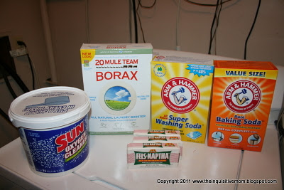 Pinterest IRL: Homemade Laundry Detergent - The Inquisitive Mom